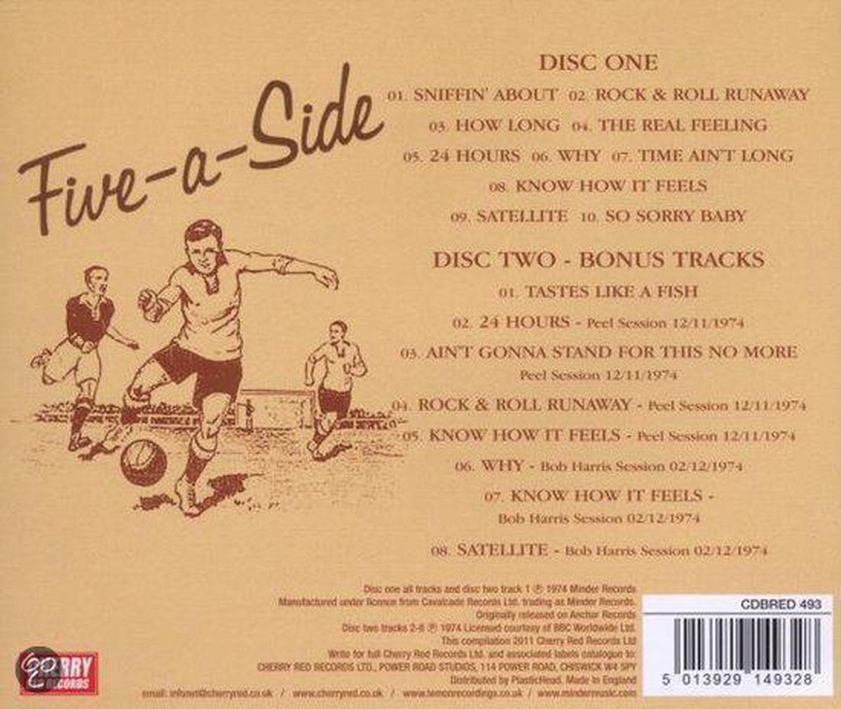 Five A Side, Ace | Muziek | bol