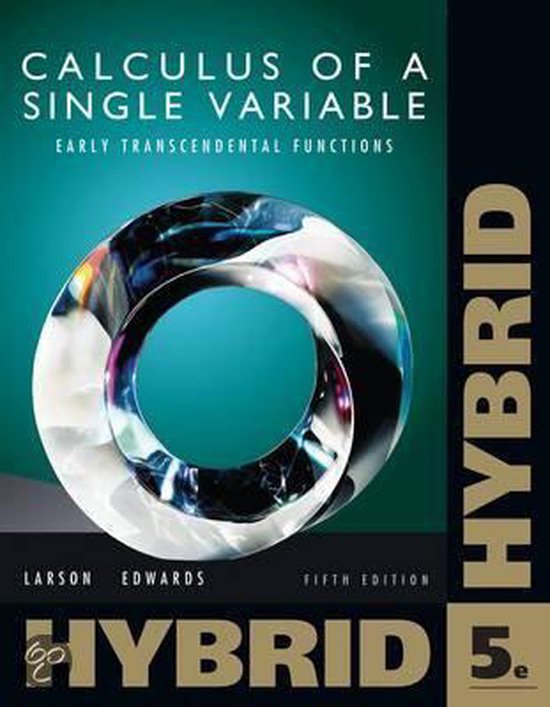 Calculus, Hybrid | 9781133103820 | Professor Ron Larson | Boeken | bol.com