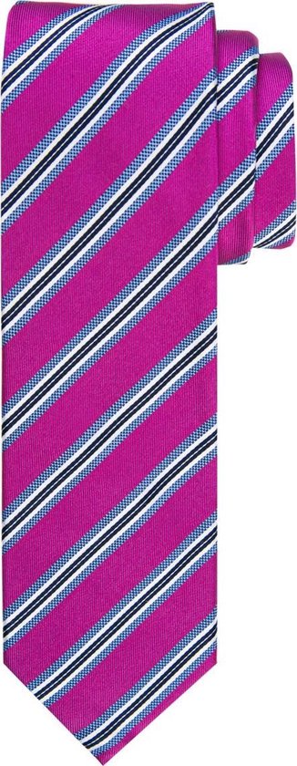 Stropdas Fuchsia gestreept | bol.com