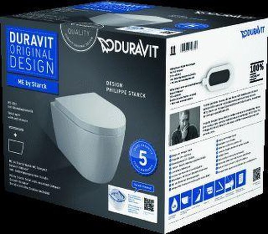 WC suspendu, abattant SoftClose, Rimless, blanc alpin | bol