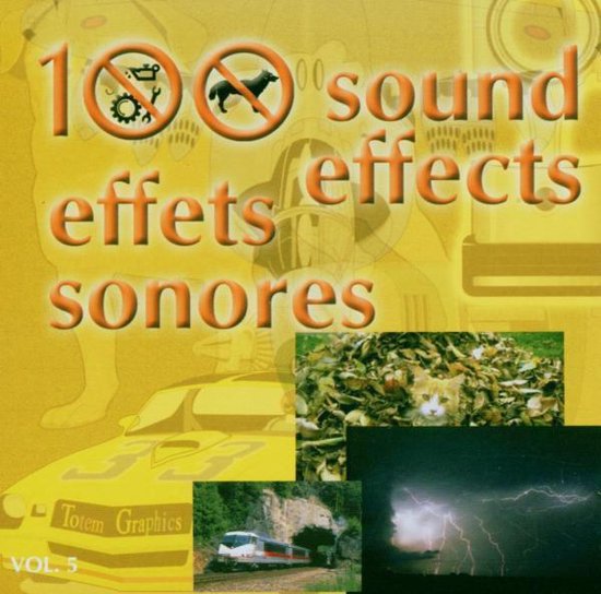 Various Artists - 100 Sound Effects Volume 5, V/a | Muziek | bol