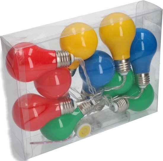 Lifetime Party Lighting Feestverlichting met 10 gekleurde LED Lampen (1 ...