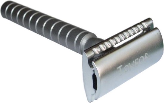 Tonsor Double Edge Safety Razor geborsteld RVS handvat. Double Edge ...