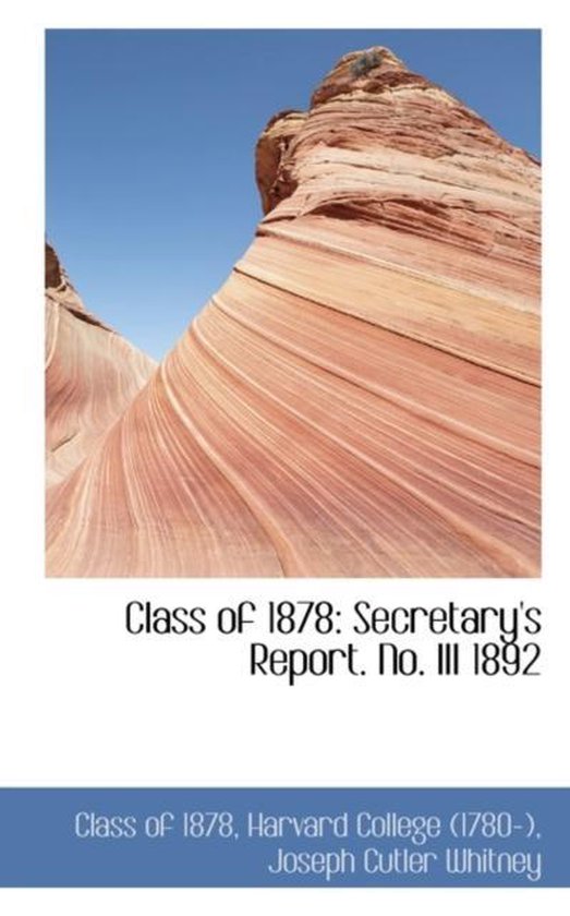 Class of 1878, Class Of 1878 | 9781103789702 | Boeken | bol.com