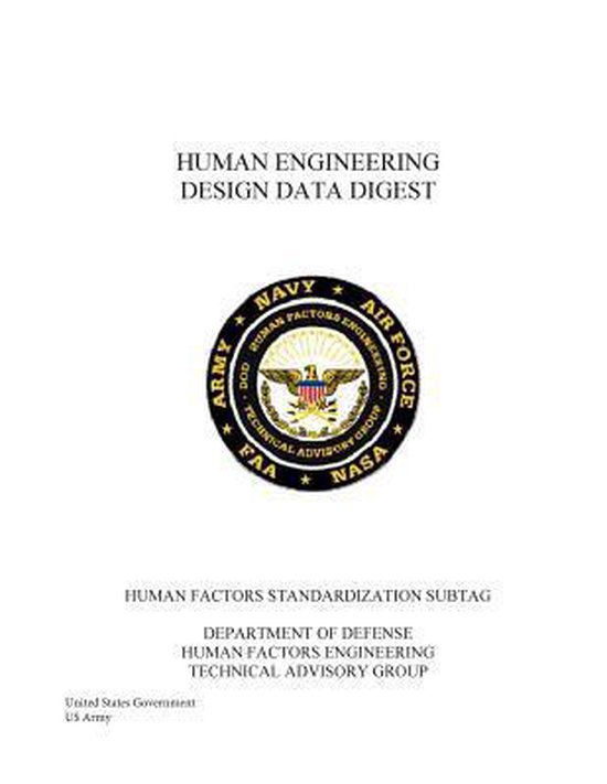 Human Engineering Design Data Digest Human Factors Standardization ...