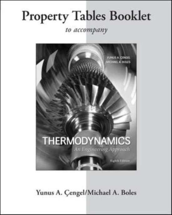 Property Tables Booklet for Thermodynamics, Yunus Cengel ...