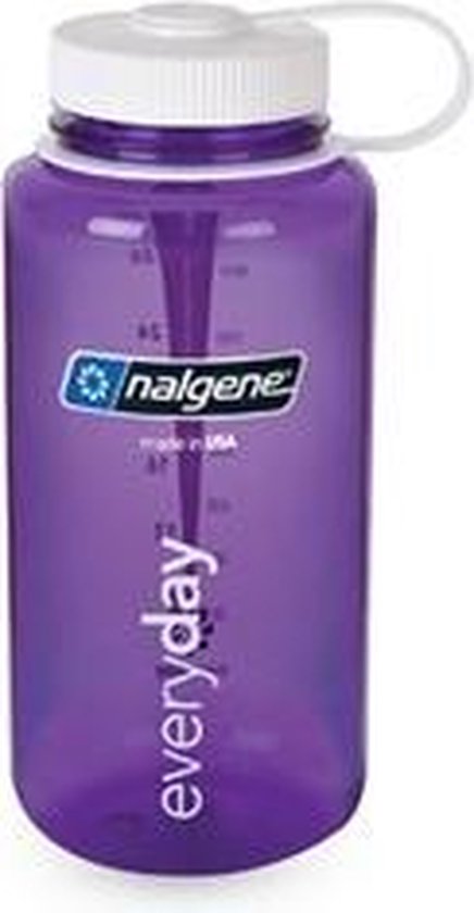 Nalgene Fles Everyday, Weithals 1 L - Kleur violet | bol