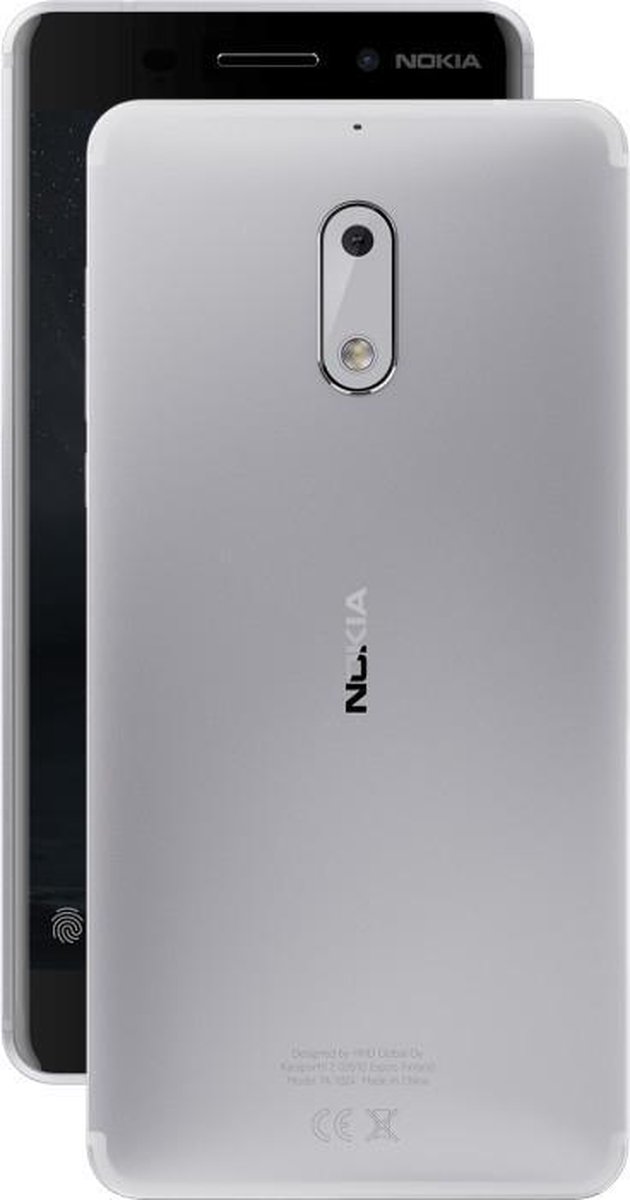 Nokia 6 - 32GB - Dual Sim - Zilver | bol.com