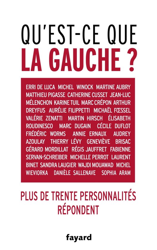 Qu'est-ce que la gauche ? (ebook), Collectif | 9782213706566 | Boeken | bol