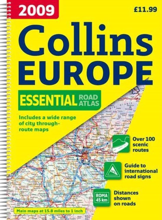 2009 Collins Road Atlas Europe | 9780007282807 | Boeken | bol.com