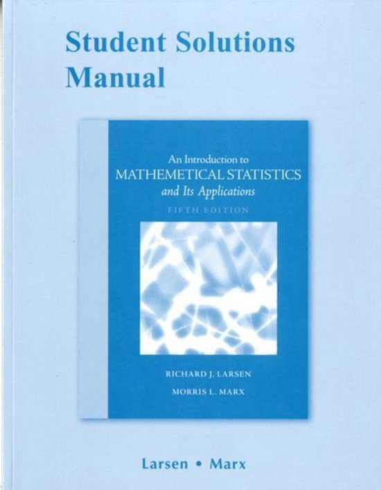 An Introduction to Mathematical Statistics and Its Applications ...