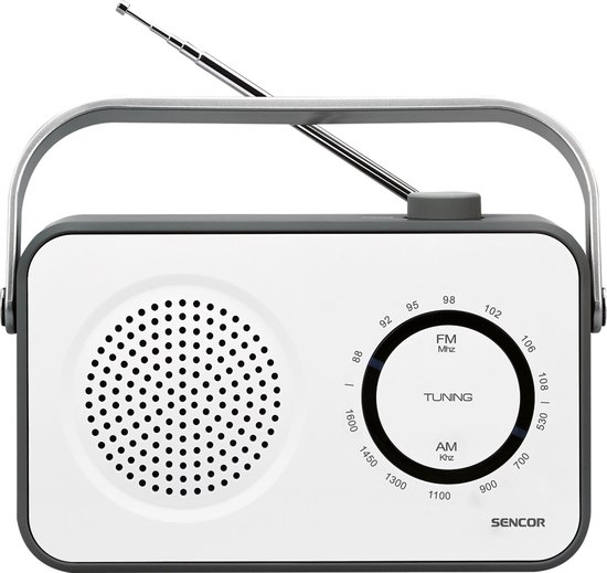Sencor SRD 2100 W radio ontvanger Wit | bol.com