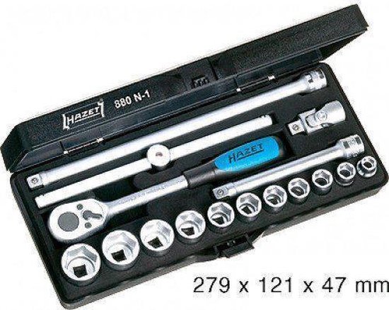 Hazet 880N-1 Dopsleutelset Metrisch 3/8 (10 mm) 16-delig | bol