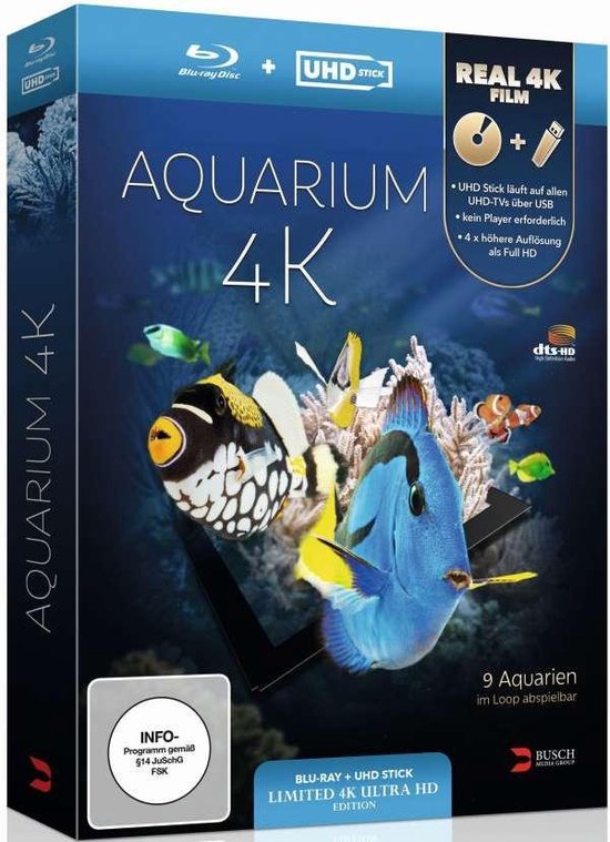 Aquarium (Blu-ray & UHD-Stick) (Blu-ray) | Dvd's | bol