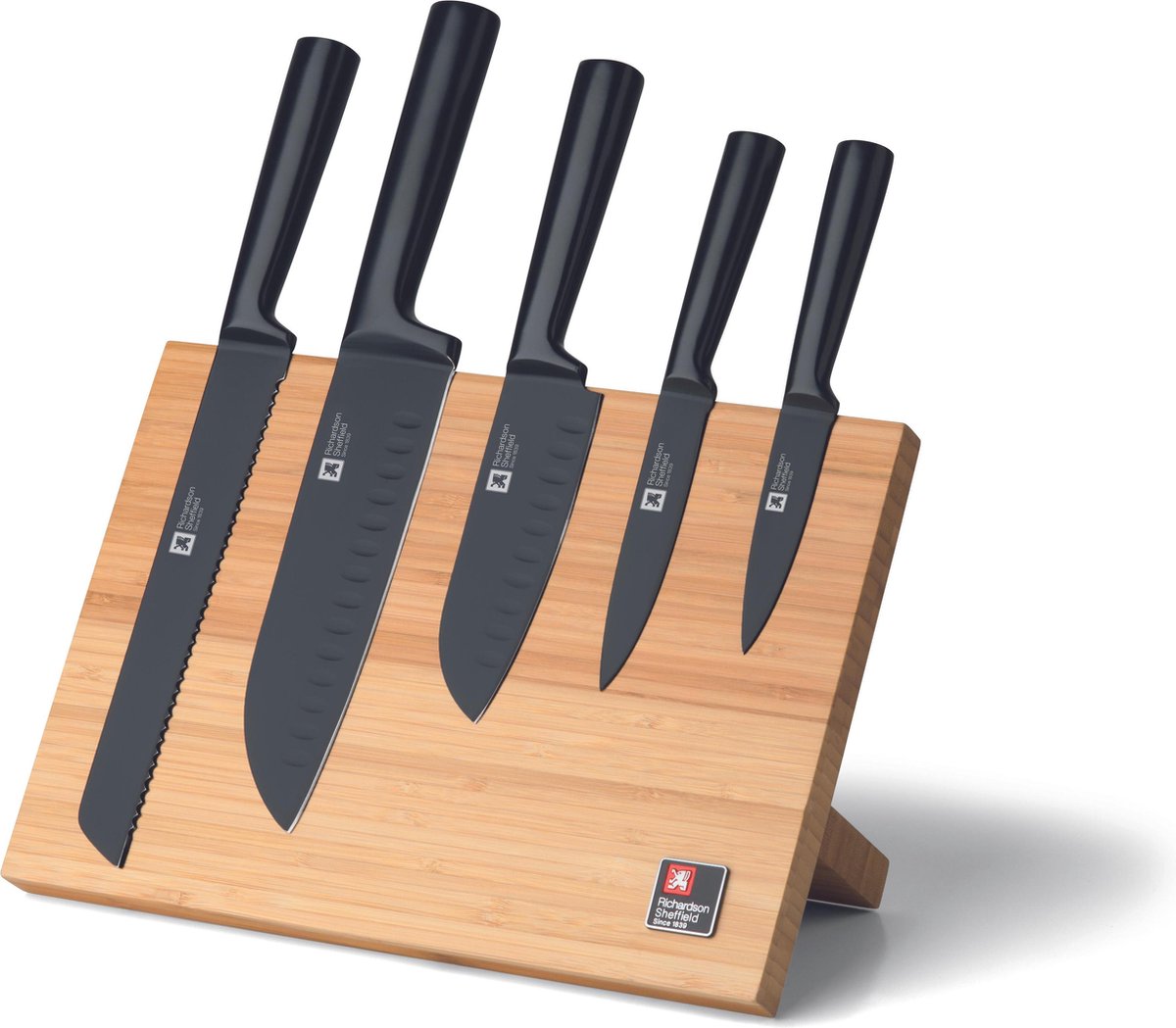 Richardson Sheffield - Nox 5-Delige Messenset met Magnetisch Messenblok ...