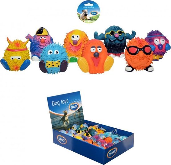 Latex Spike Monsters - met piep | bol