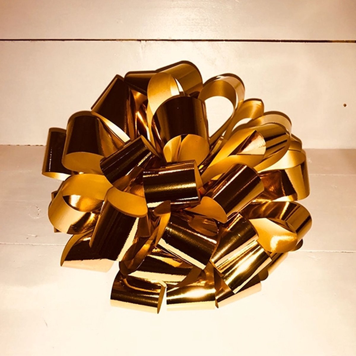 Grote strik Goud (30 cm) - Valentijnsdag versiering - Valentijnsdag ...