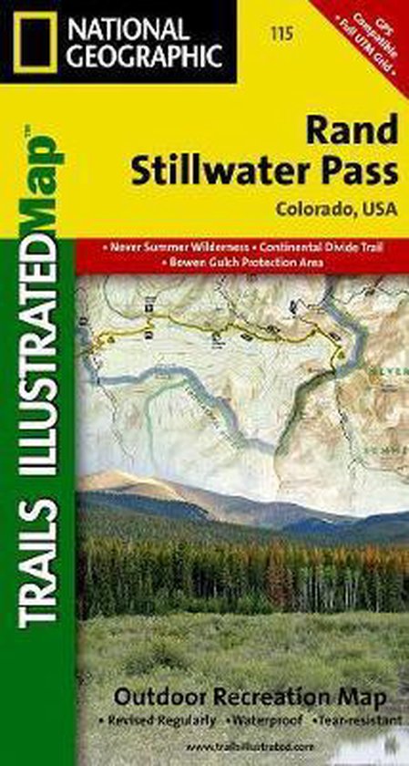 Rand/Stillwater Pass, Colorado | 9781566952828 | National Geographic ...