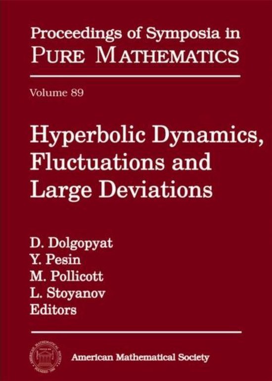 Proceedings of Symposia in Pure Mathematics- Hyperbolic Dynamics ...
