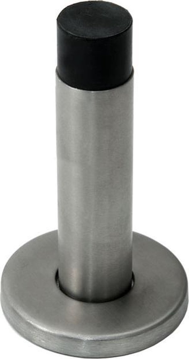 1 DX Deurstopper Wandmodel RVS/Zwart 50x86mm DST W VB 50SF | bol