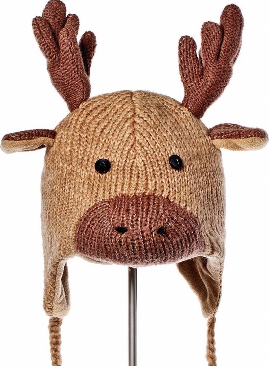 Knitwits animal hats Manny the Moose muts | bol.com