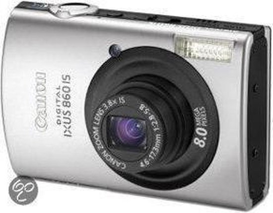 Canon Ixus 860 IS - Zwart | bol