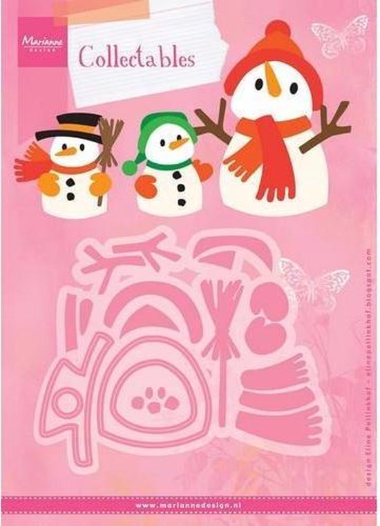 Marianne Design Collectables Eline's Sneeuwpop | bol