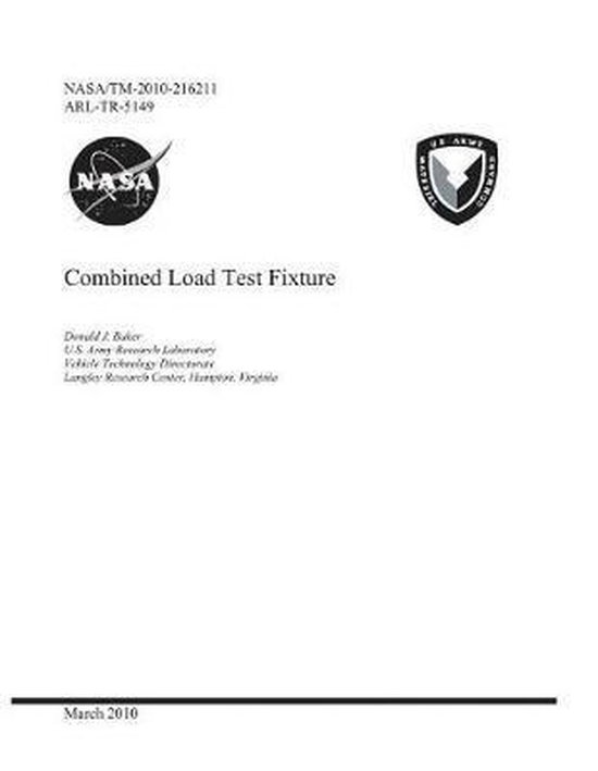 Combined Load Test Fixture | 9781794299221 | National Aeronautics And ...