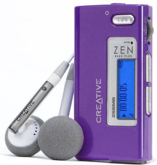 Creative Zen Nano Plus 512 MB Paars | bol