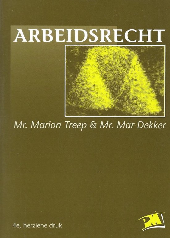 ARBEIDSRECHT | 9789024414383 | Marion Treep | Boeken | bol