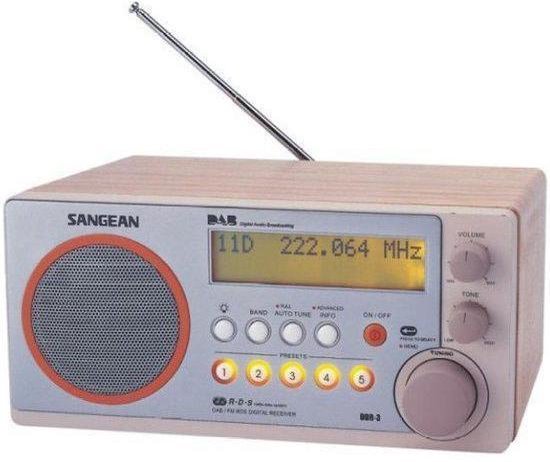 Sangean DDR-3 DAB Radio | bol.com