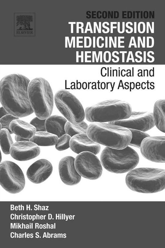 Transfusion Medicine and Hemostasis (ebook), Beth Shaz | 9780123977885 ...