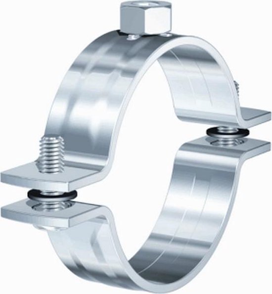 FLAM tweedelige beugel BSF, staal, blank, uitw buisdiam 41.5 - 47mm | bol