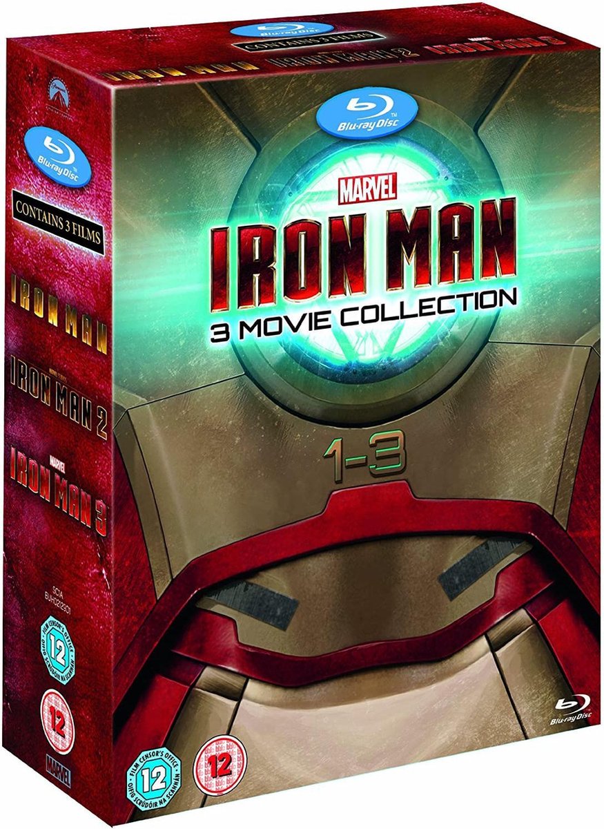 Iron Man Trilogie - Collector's Edition (Blu-ray) (Import) (Blu-ray ...