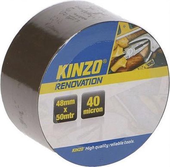Kinzo tape bruin 48mm x 50m | bol.com