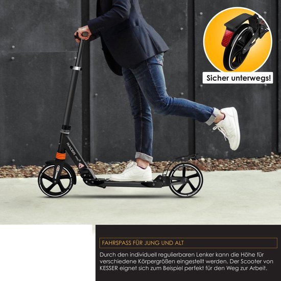 City Scooter Step Pro-S - Step Grote Wielen 205 mm- Step voor ...