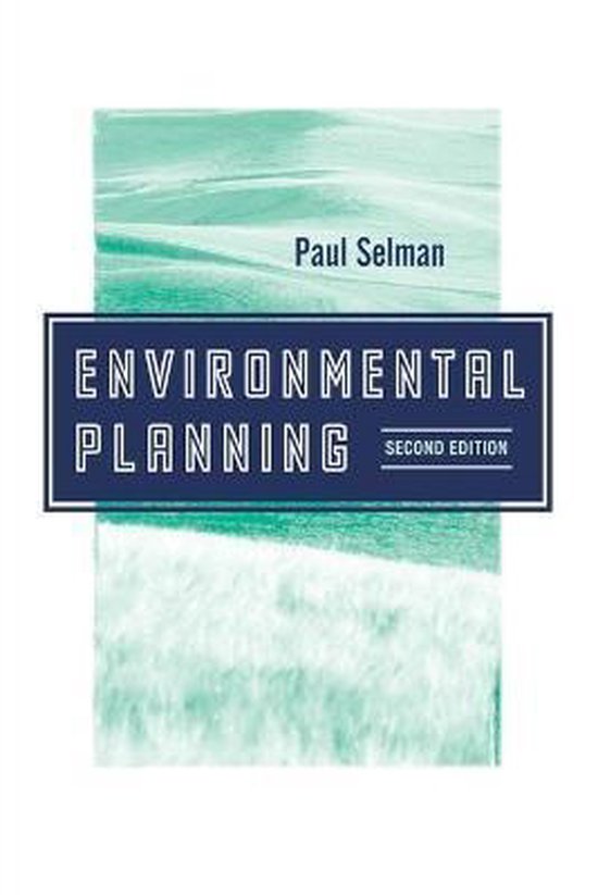 Environmental Planning, Paul Selman | 9780761964605 | Boeken | bol