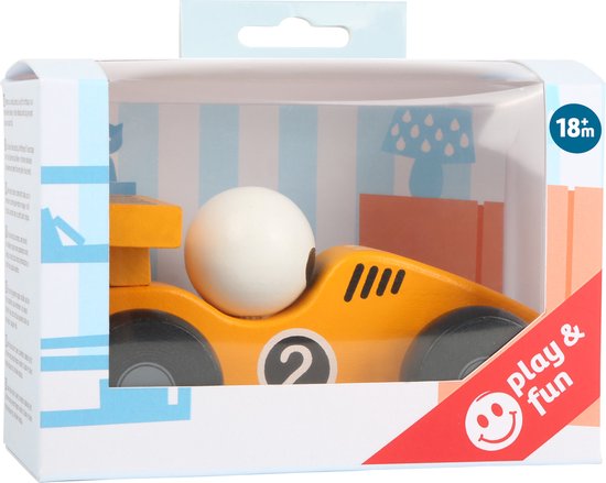 De gele race auto - FSC | bol.com