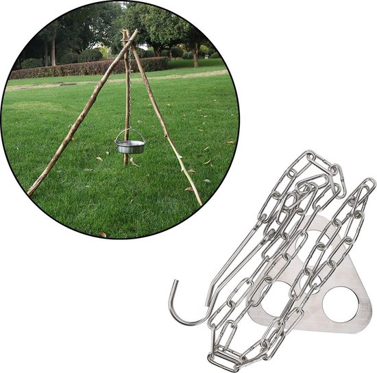 Driepoot BBQ Set - Compact - Kwalitatief materiaal | bol