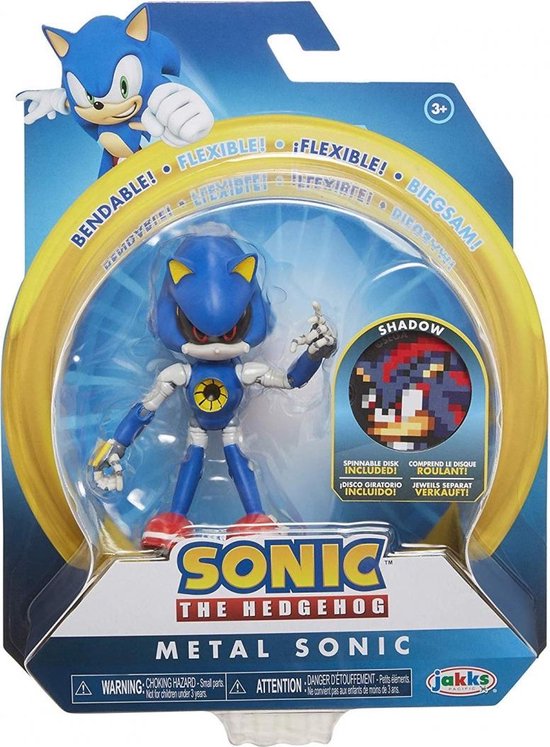 Sonic Bendable Figure - Metal Sonic | bol