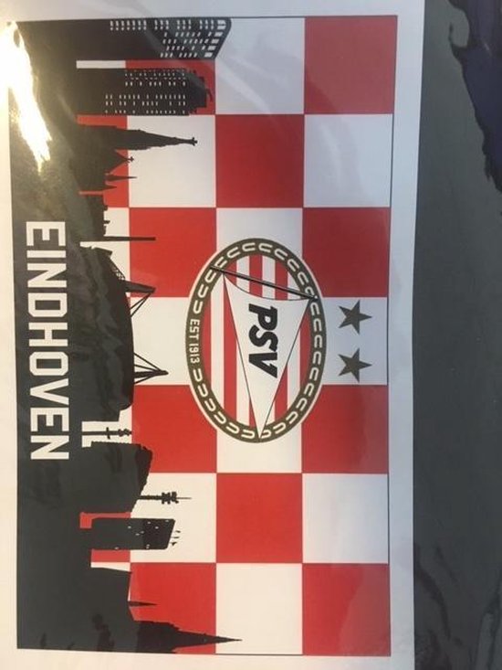 Vlag PSV reus 150x225 cm skyline (1003060016) | bol.com