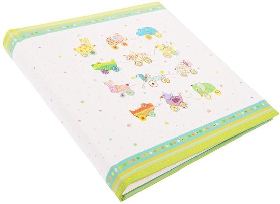 GOLDBUCH GOL-15632 TURNOWSKY Babyalbum ANIMALS ON WHEELS als Fotoboek | bol