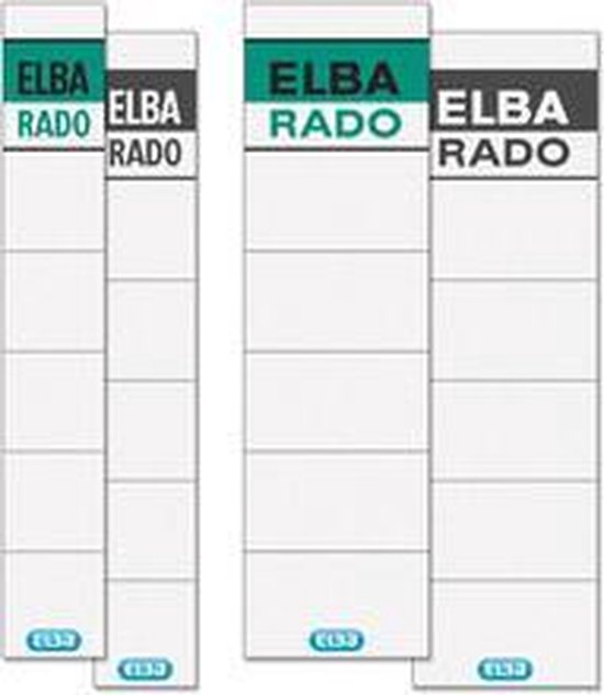 ELBA insteeketiket rug Rado Brillant, kort/breed | bol