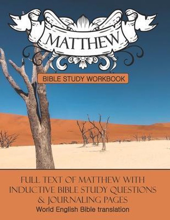 Inductive Bible Study Workbooks- Matthew Inductive Bible Study Workbook ...