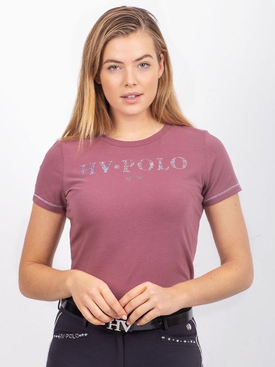 HV Polo Dames T-Shirt Luxe Roze | bol