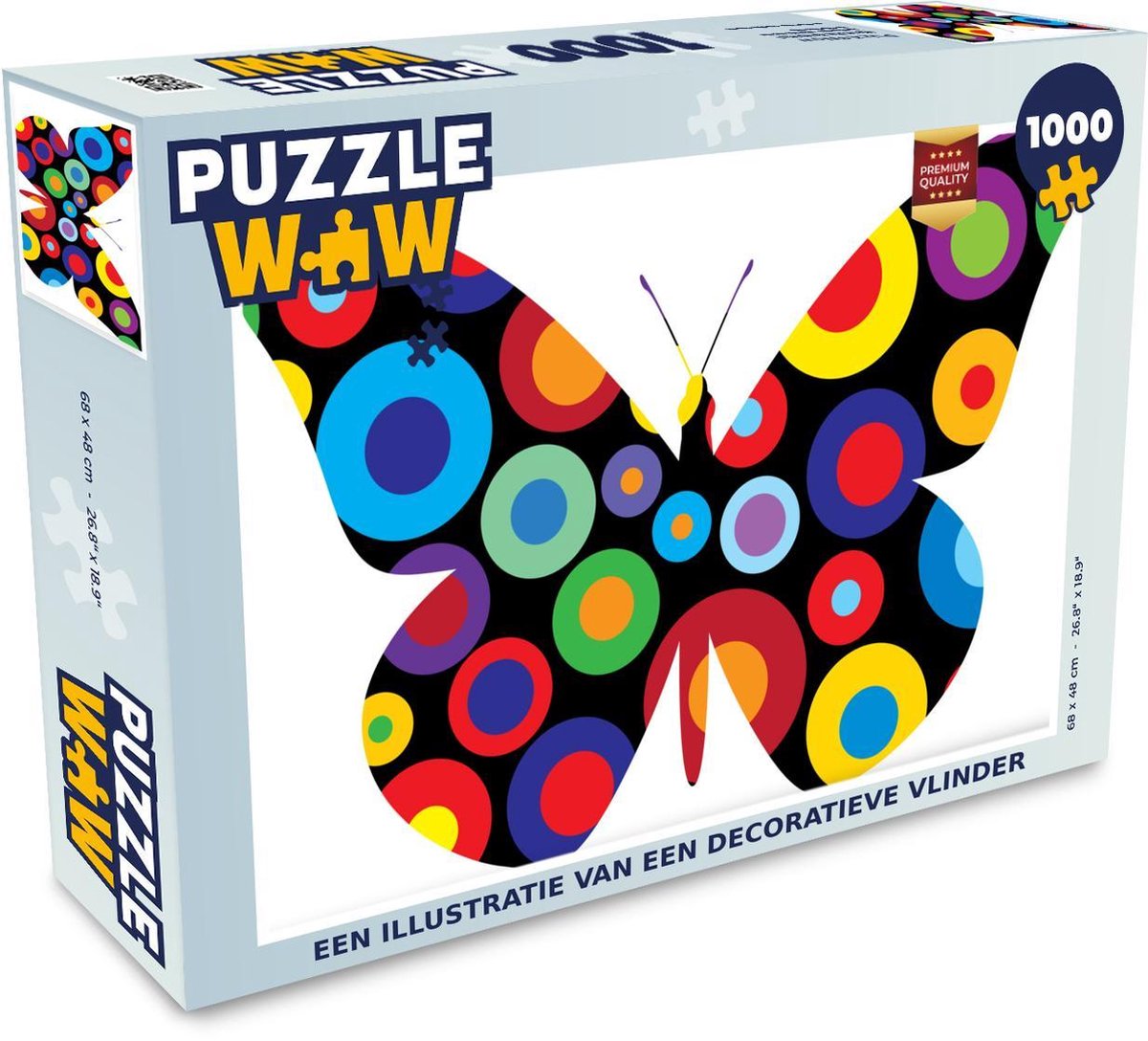 Puzzle Butterfly illustration 1000 pièces - Une illustration d'un ...
