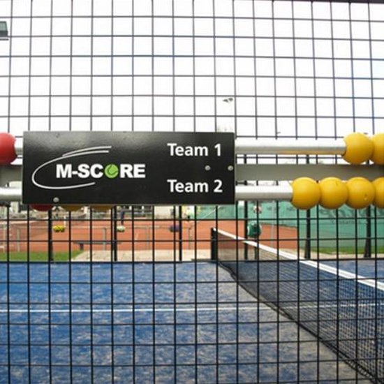 M-Score - Padel Scorebord - 6 + 1 ballen | bol