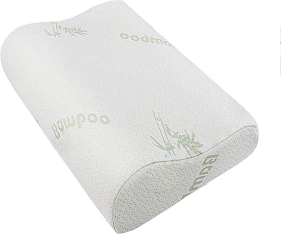 Ergonomisch Orthopedisch Traagschuim / Memory Foam Hoofdkussen Van 55x42x12cm. Tegen... | bol.com