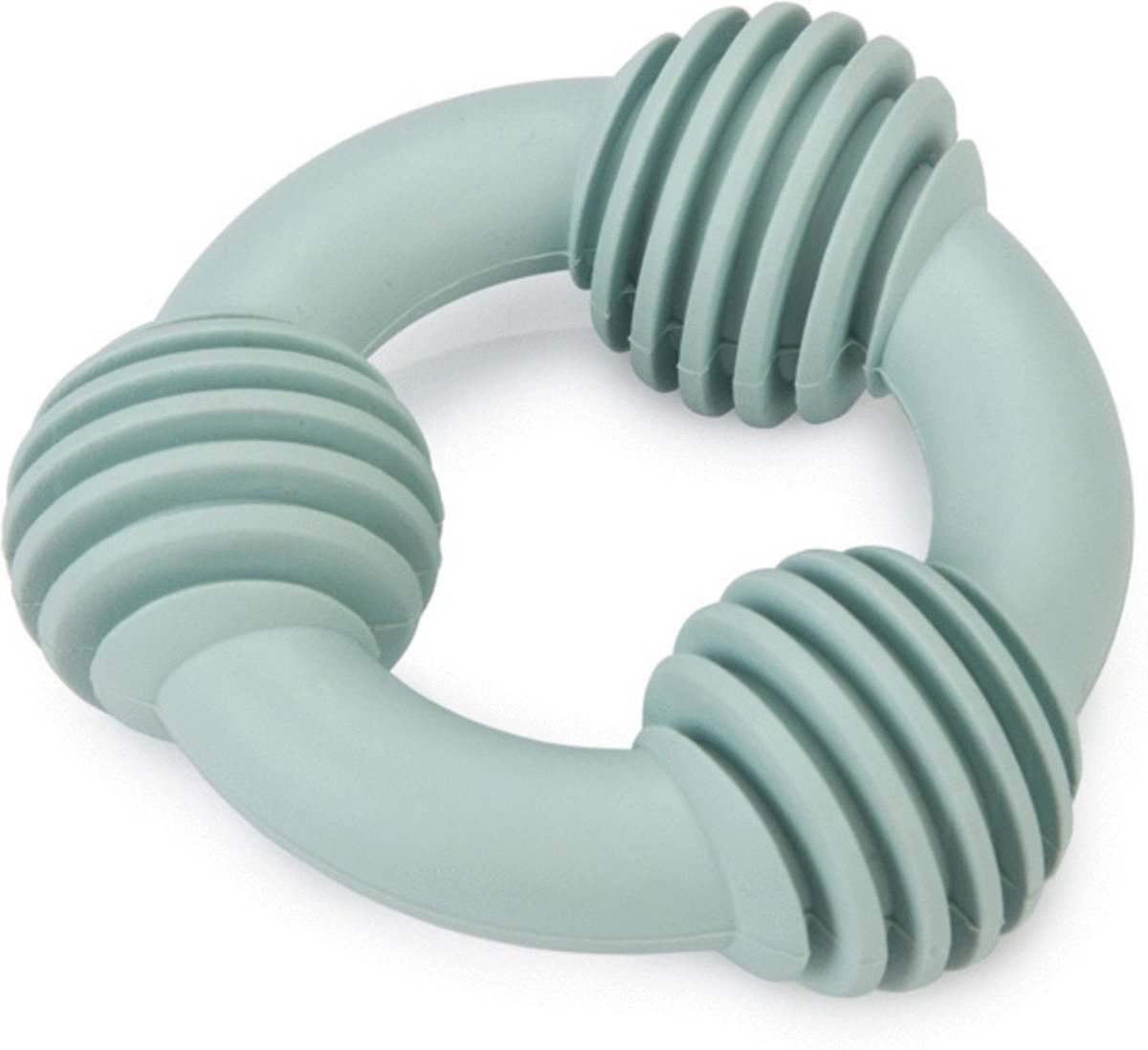 Beeztees rubber dental ring puppy groen 8 cm | bol.com