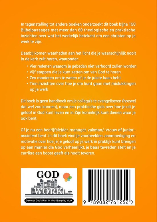 Christen zijn op je werk, Roland Heersink | 9789082761252 | Boeken | bol